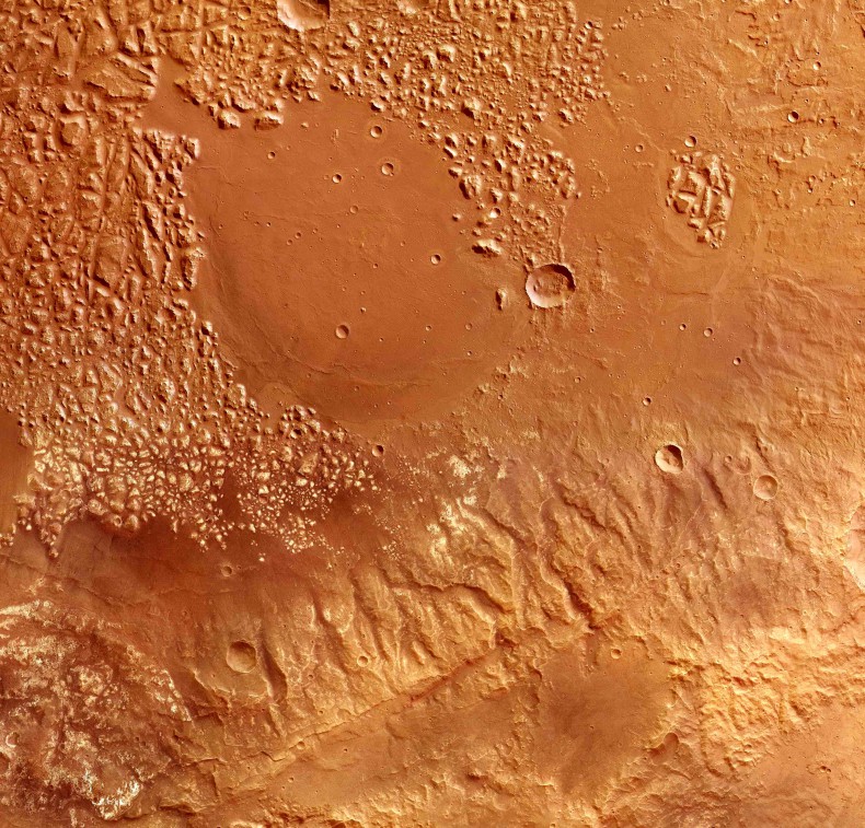 Chaos dans le bassin Atlantis - APM – Association Planète Mars