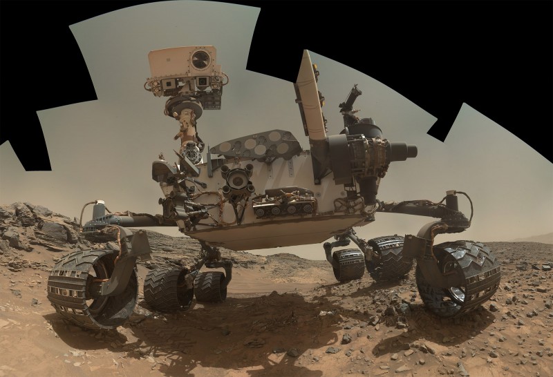 Panorama par Curiosity le 5 août - APM – Association Planète Mars