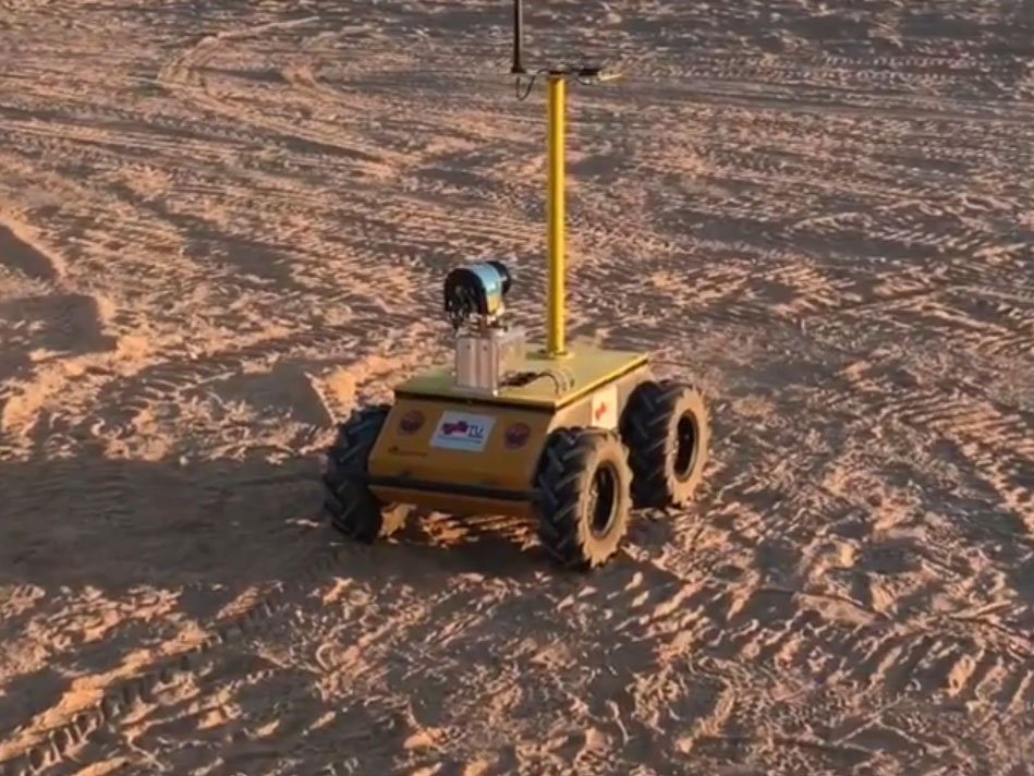 AMADEE-18 (#4) Le rover Husky - APM – Association Planète Mars