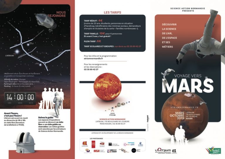 Mars à l’Atrium de Rouen - APM – Association Planète Mars